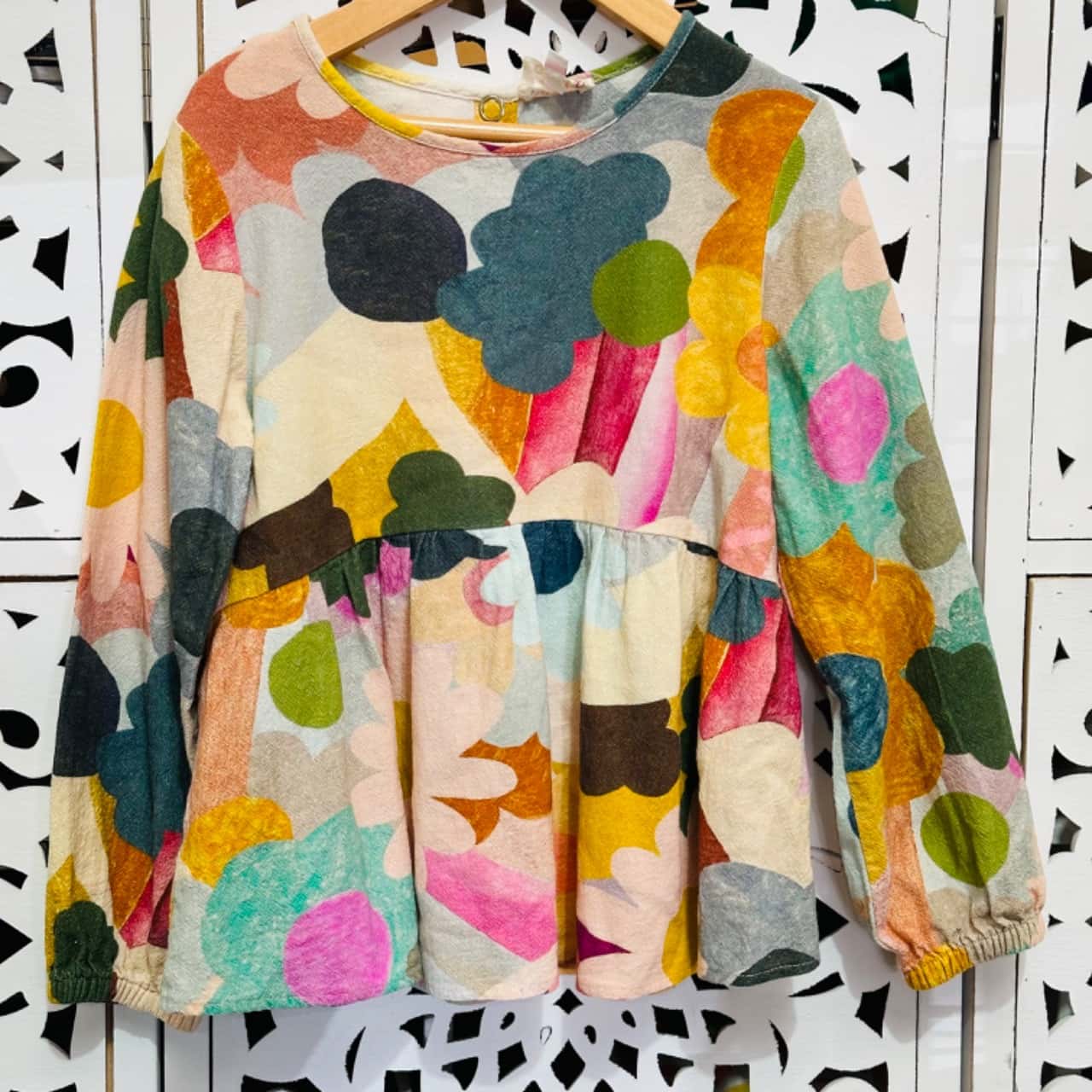 CASTLE GORMAN PLAYGROUND Size 5-6 Cotton Top Multicoloured