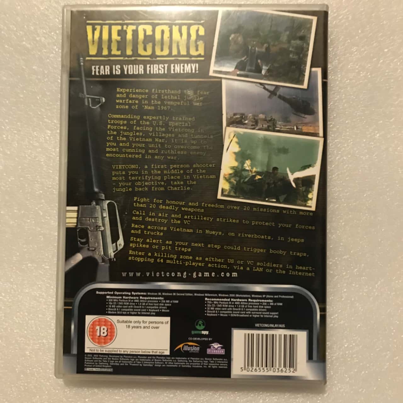 PC CD Rom Viet Cong rated MA15+-1709923(s)