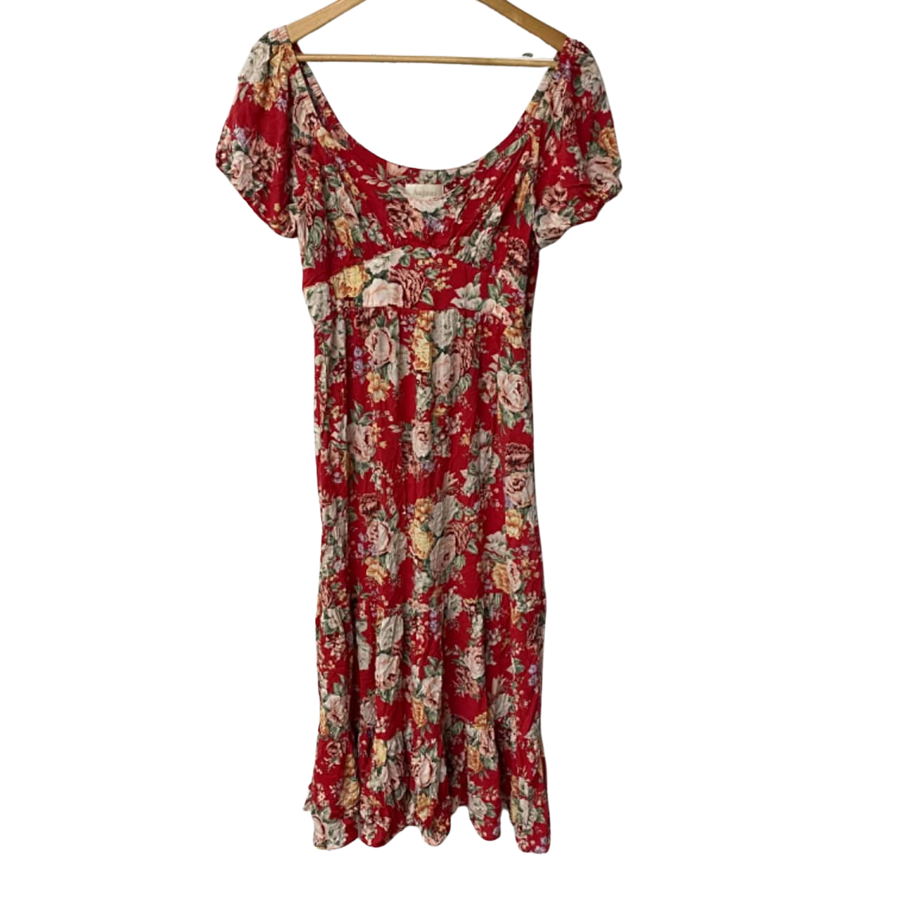 Auguste The Label Womens Size 12 Maxi Dress Floral / Red (s) - Used As ...