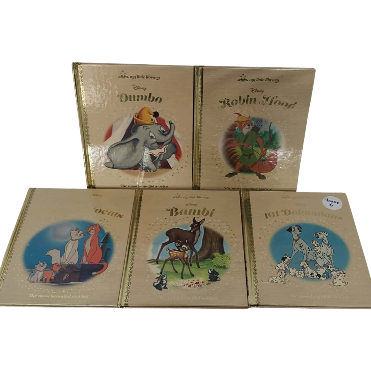 My little Library- Disney. The most beautiful stories, 5 books.