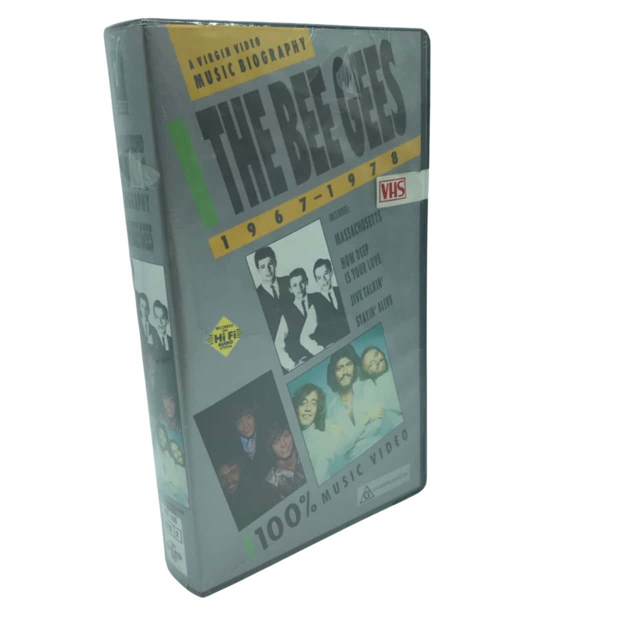 New Sealed VHS Cassette The Bee GeesBiography 1967-1978-1376531