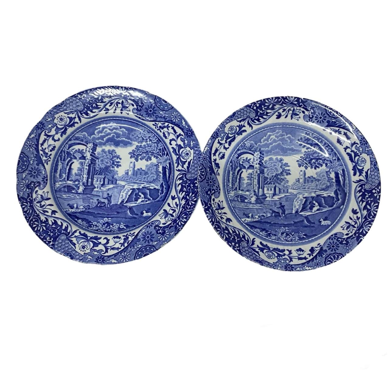 Spode Porcelain Plates Italian Design Made in England(s)