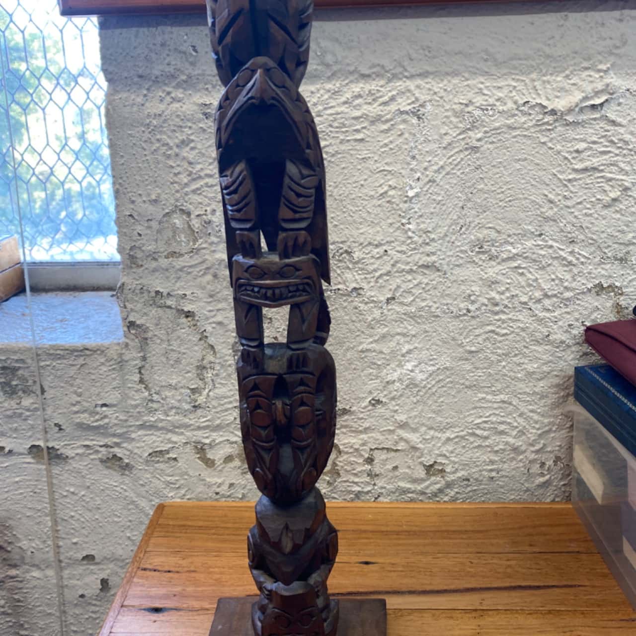 SAM WILLIAMS Native American Indian Art Carving