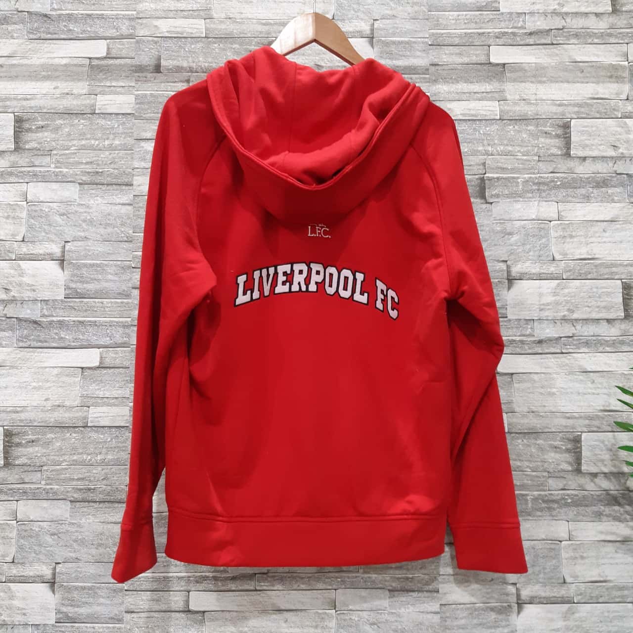 Liverpool Football Club ANFIELD Mens Size XL Front Zipper / Hood Jacket ...