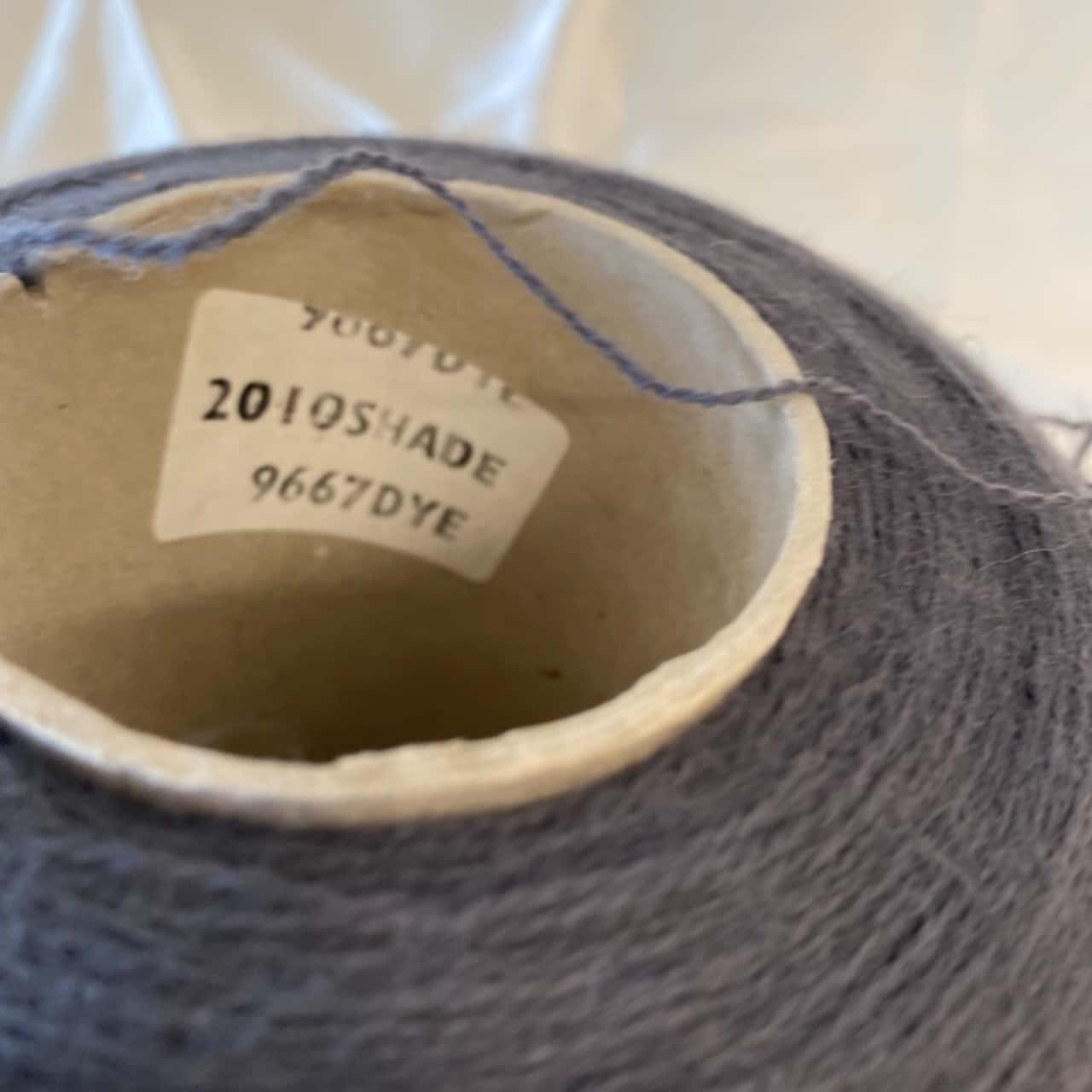 500g Cone of Designer Yarn Pure New Wool(s)