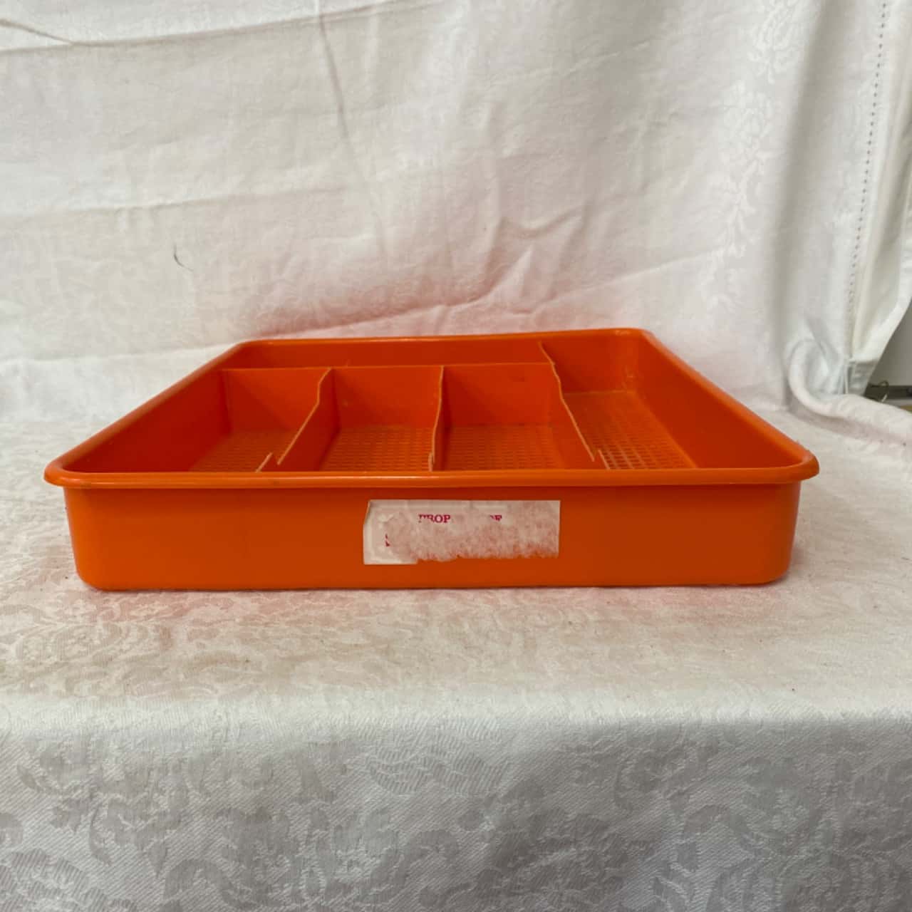 Vintage Orange Cutlery Tray(s)
