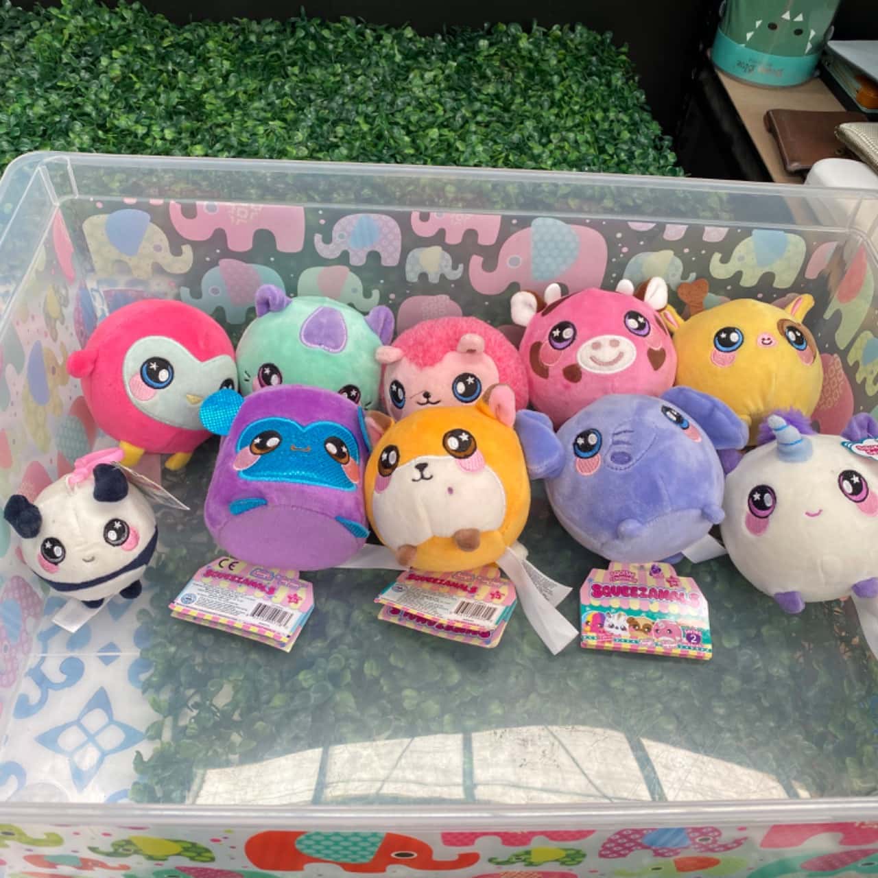 Assorted squeezamals x10(s) - New With Tags | Salvos Stores