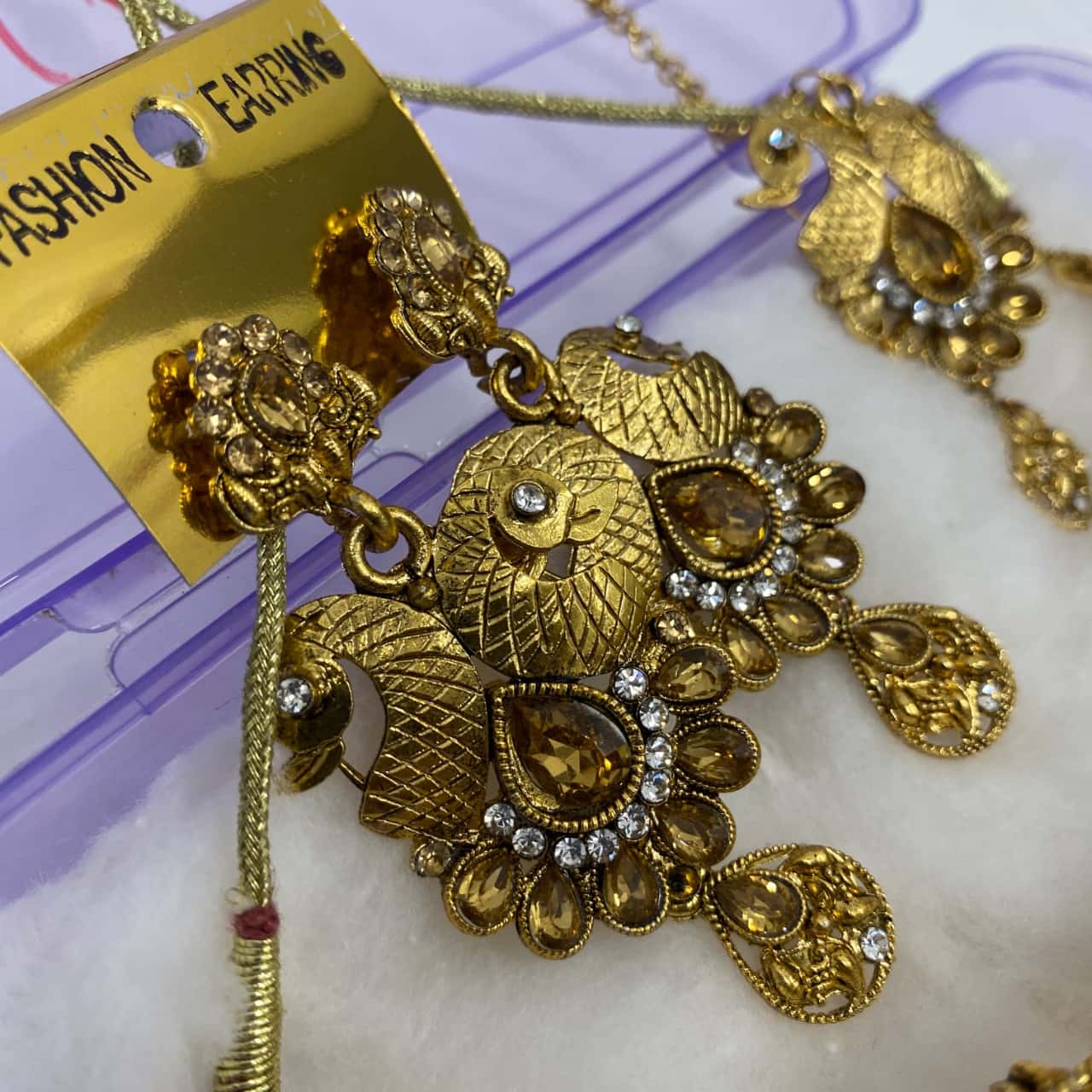 Unbranded Women's Indian Costume Jewellery Set (Choker Necklace ...