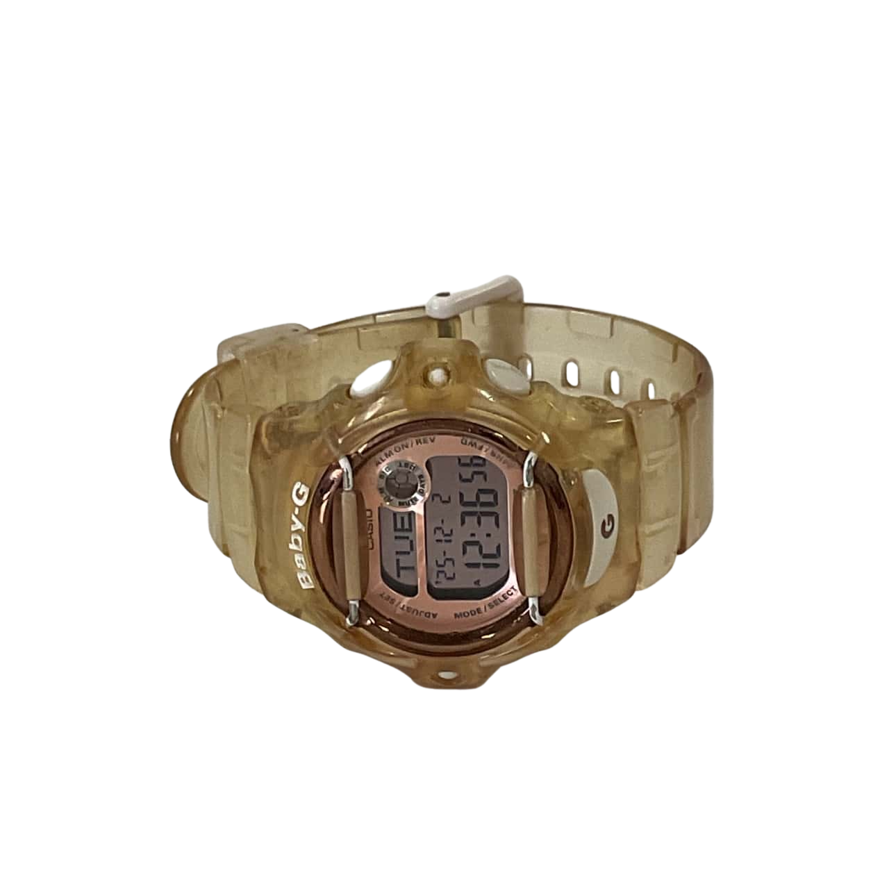 Casio Womens Baby G Watch with Rose Gold Tone Face (Working, Includes ...