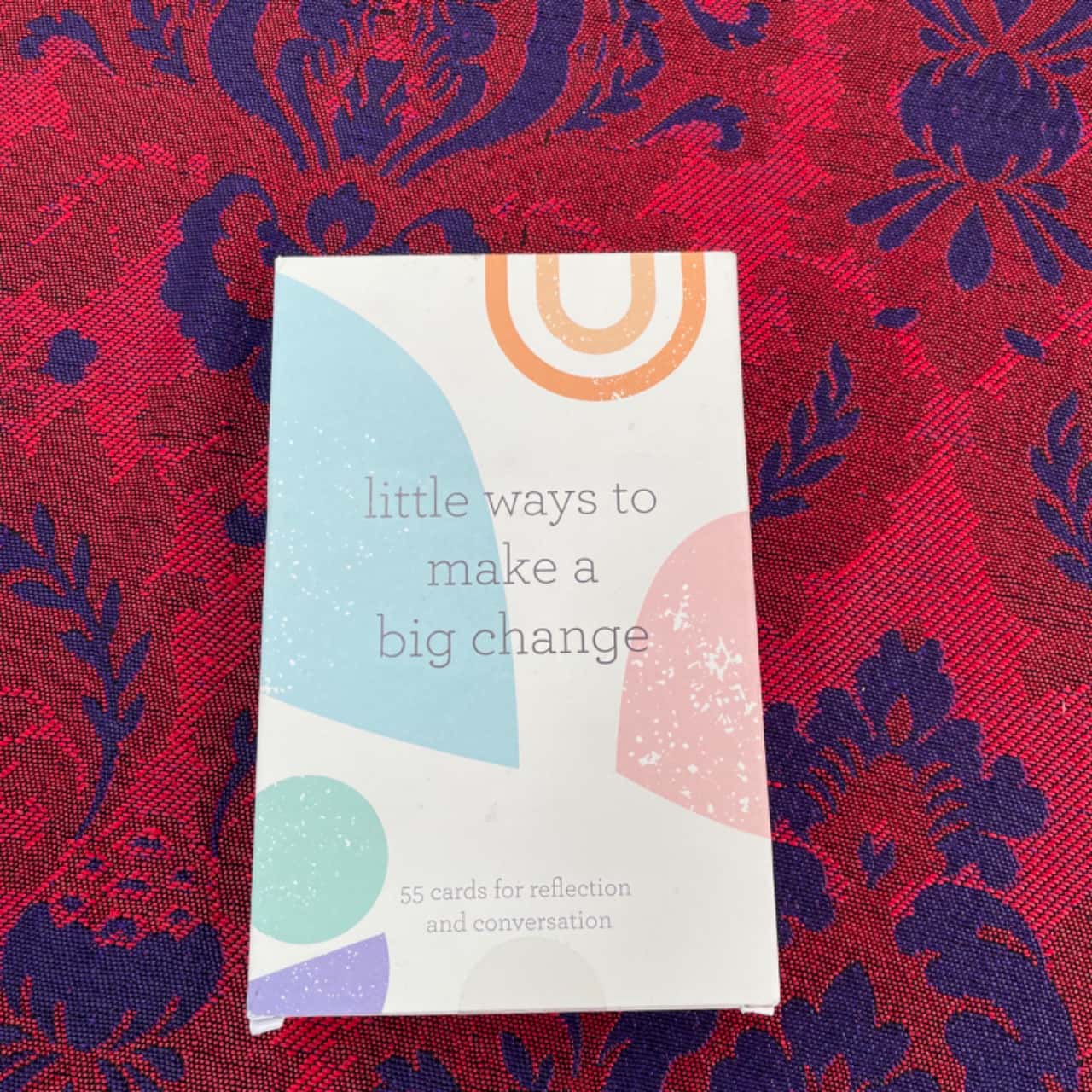 Little ways to make a big change reflection Cards(s)