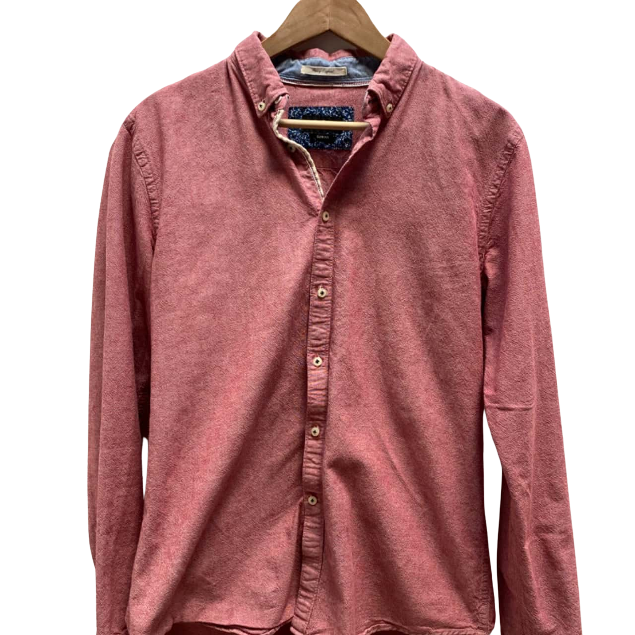 Zara Man Mens Red Shirt