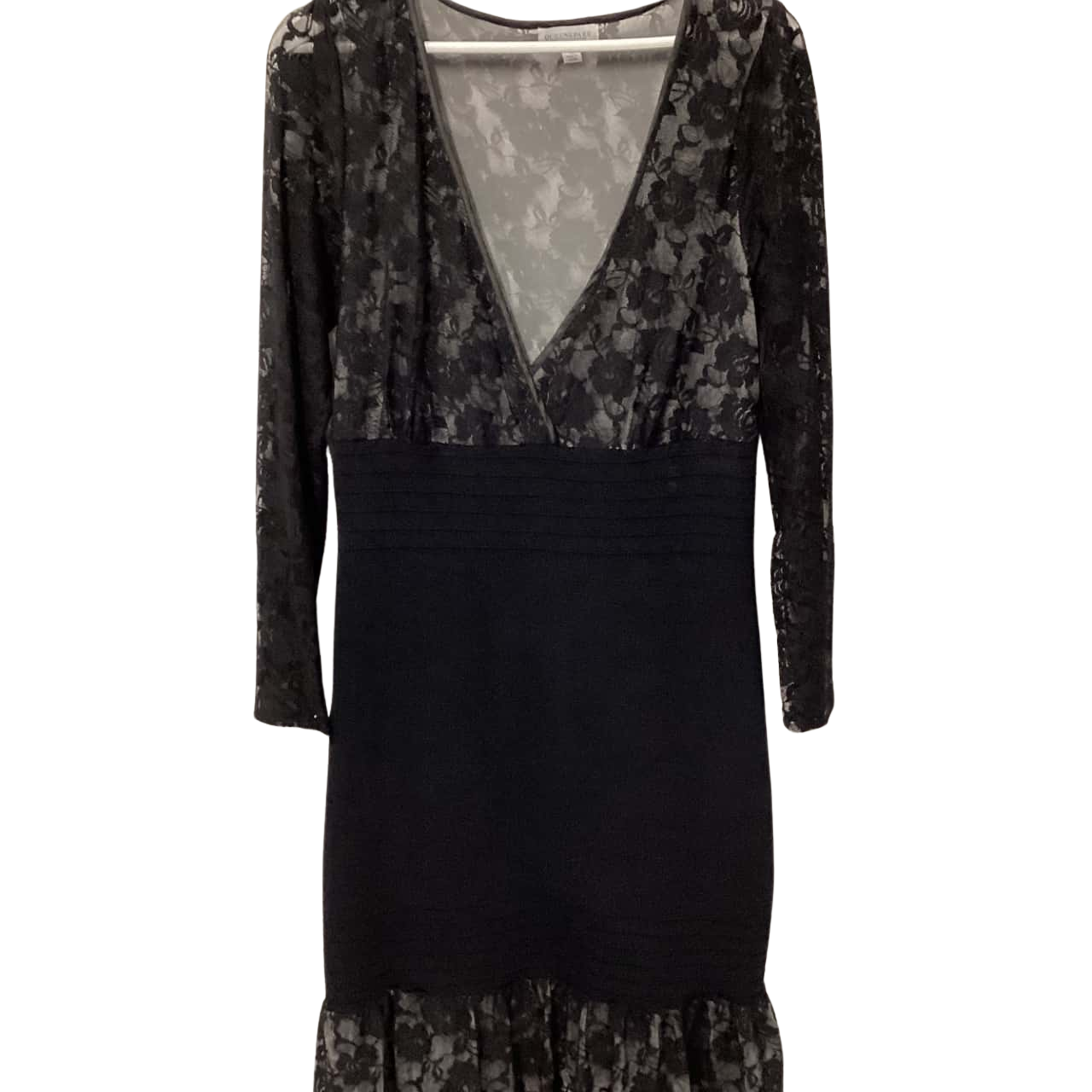 Queenspark Womens Cocktail Dress Black