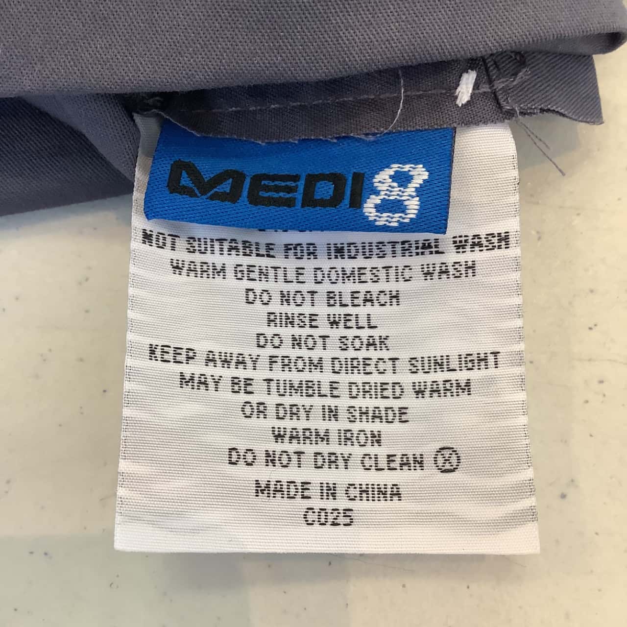 Brand New Medi8 Unisex Size M Hospital Scrub Pants Grey(s)