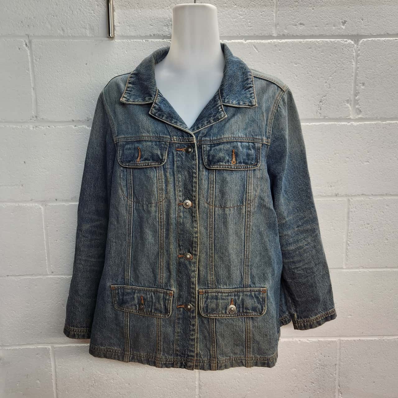 Target Womens Size 16 Denim Jacket Blue