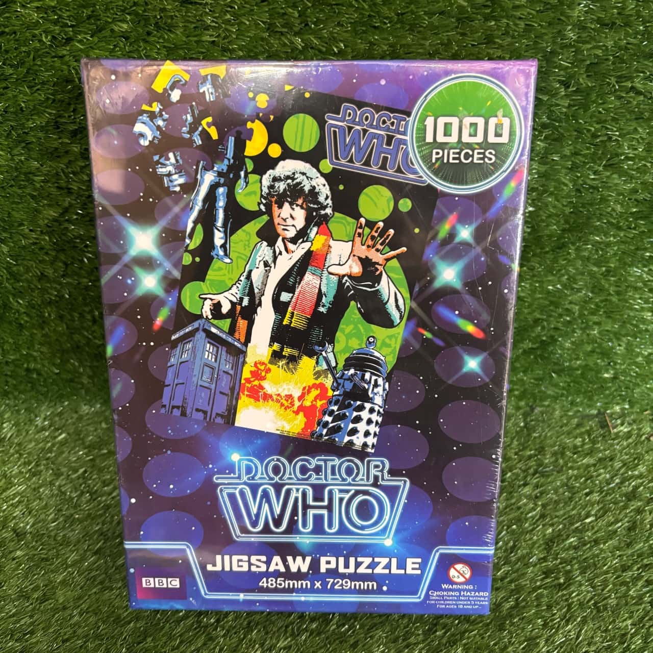 Dr Who Fourth Doctor Retro Jigsaw Puzzle (New)