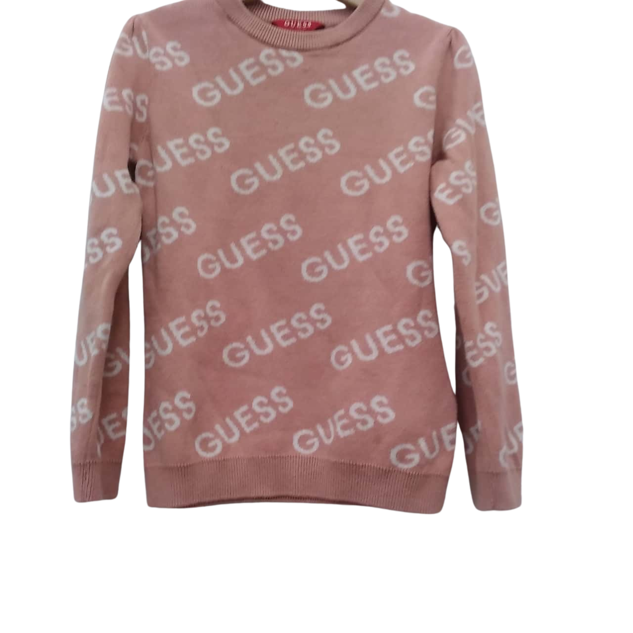 Guess Kids Size 8 Jumpers & Cardigans Pink (03,580)(s)