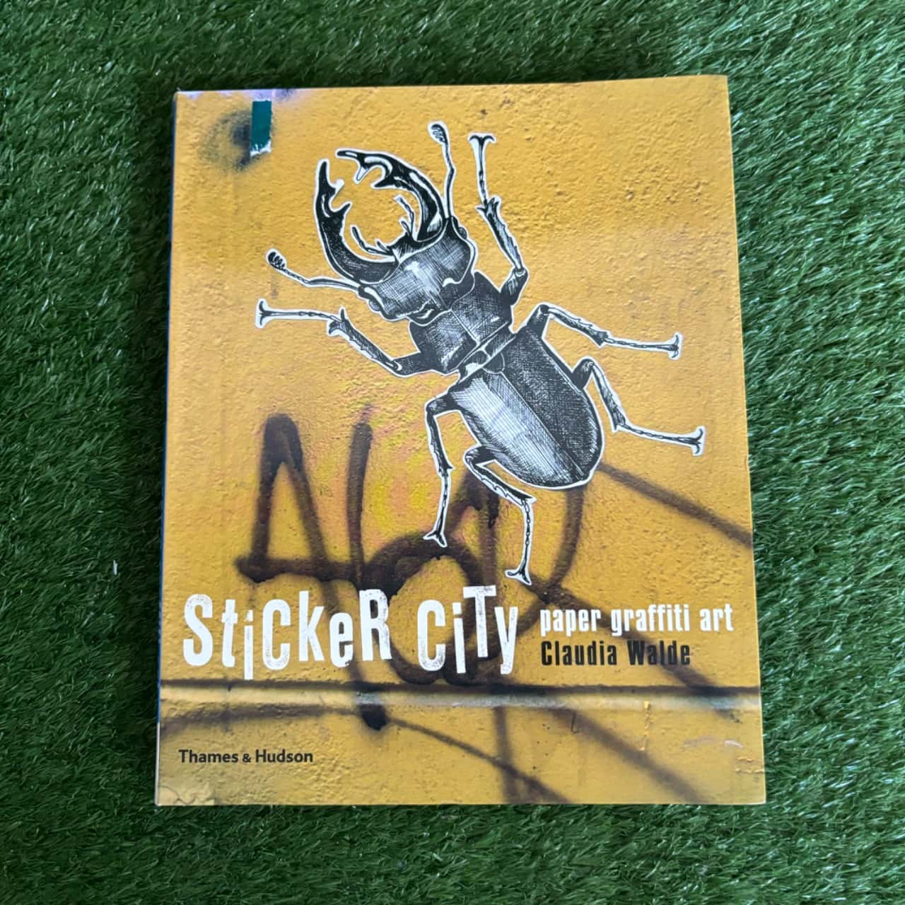 Sticker City : Paper Graffiti Art by Claudia Walde