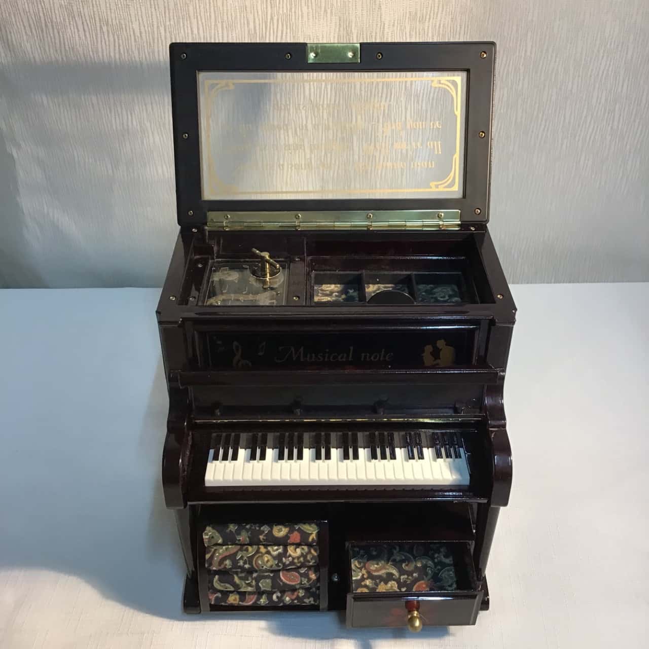 Begin Musical Note Piano Jewelry Box(s)