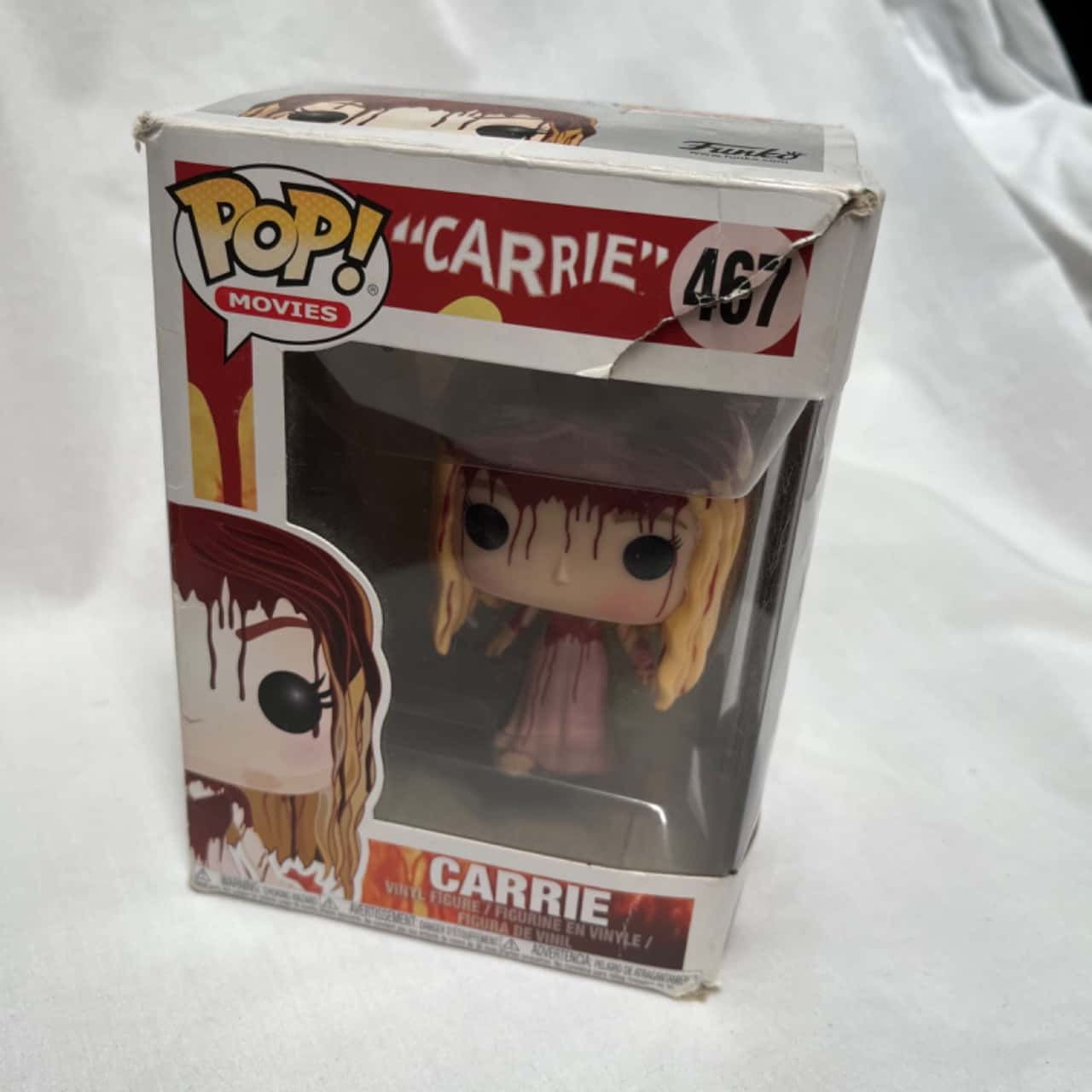 Carrie Pop FUNKO # 467 Damaged box