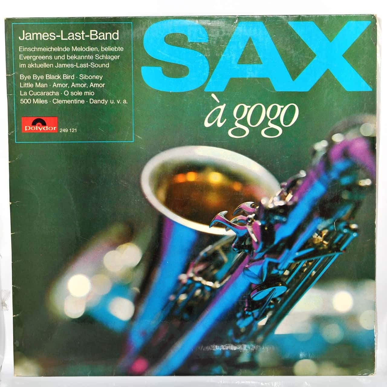 12" Vinyl Record - Sax À Gogo - Released 1967 Jazz Pop