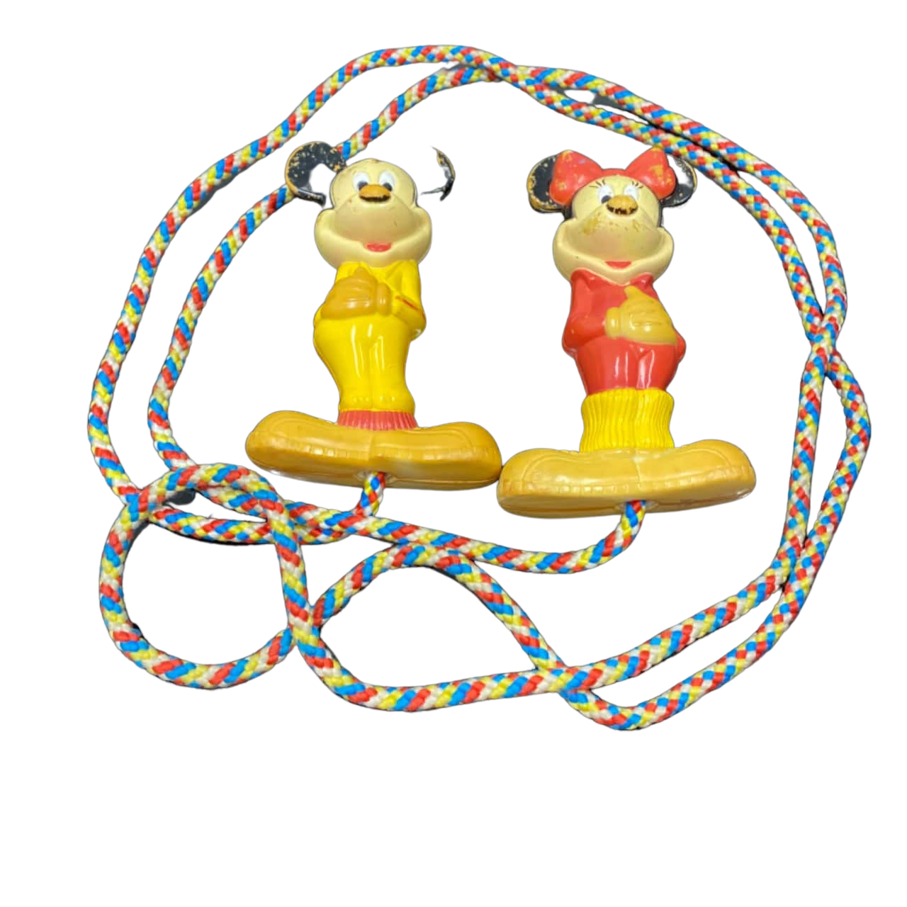 **Reduced** Vintage MICKEY & MINNIE MOUSE Walt Disney Skipping Rope (as is)