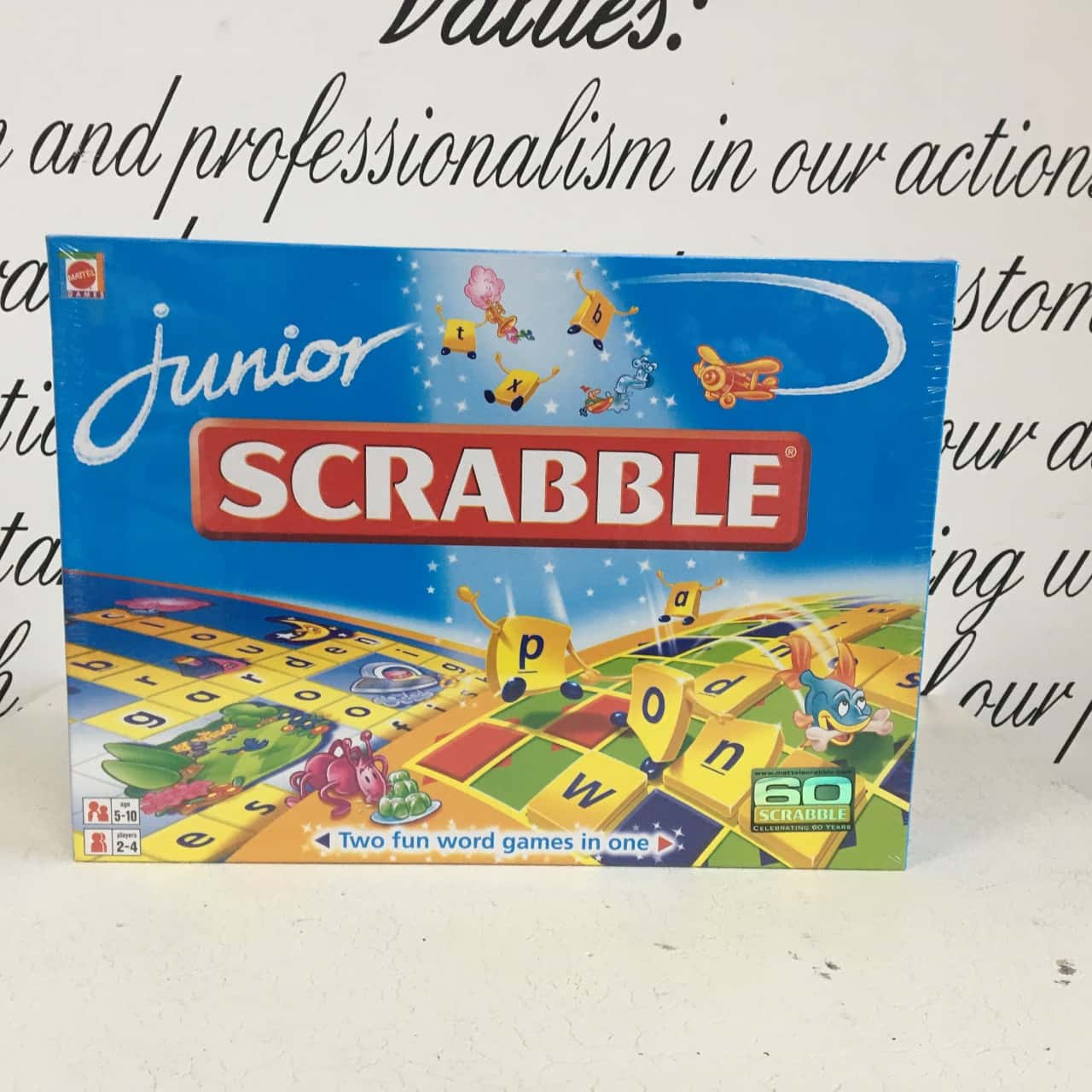 Mattel Junior Scrabble Board Game.(s)