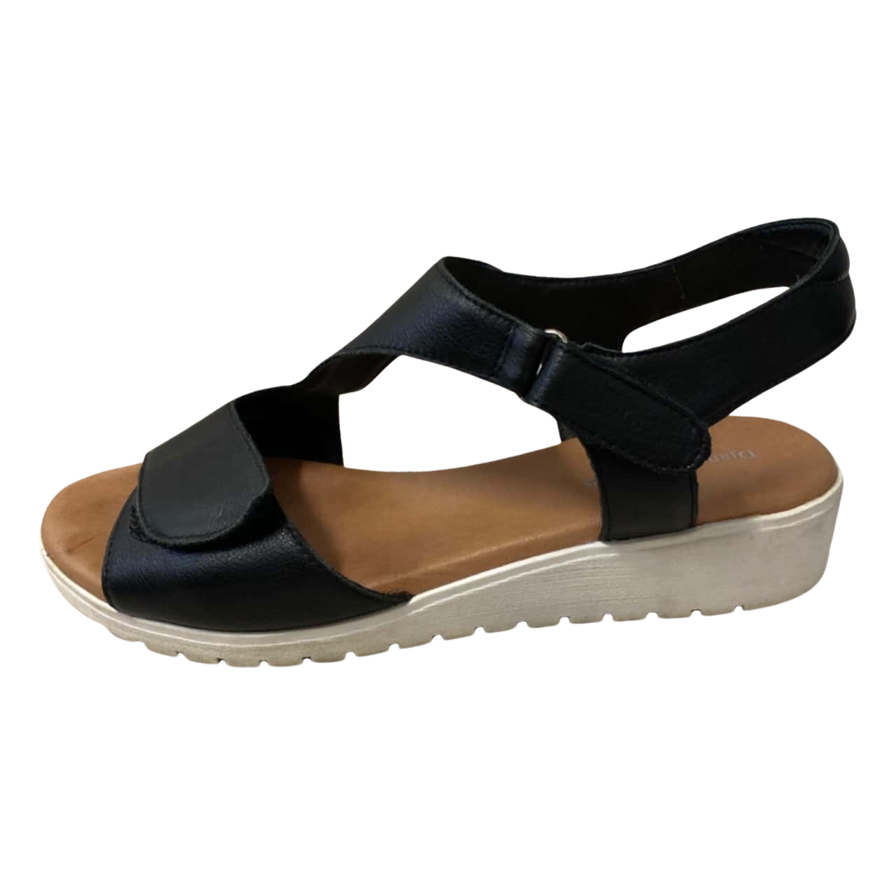 Django & Juliette Womens Size 41 Sandals Black (s)