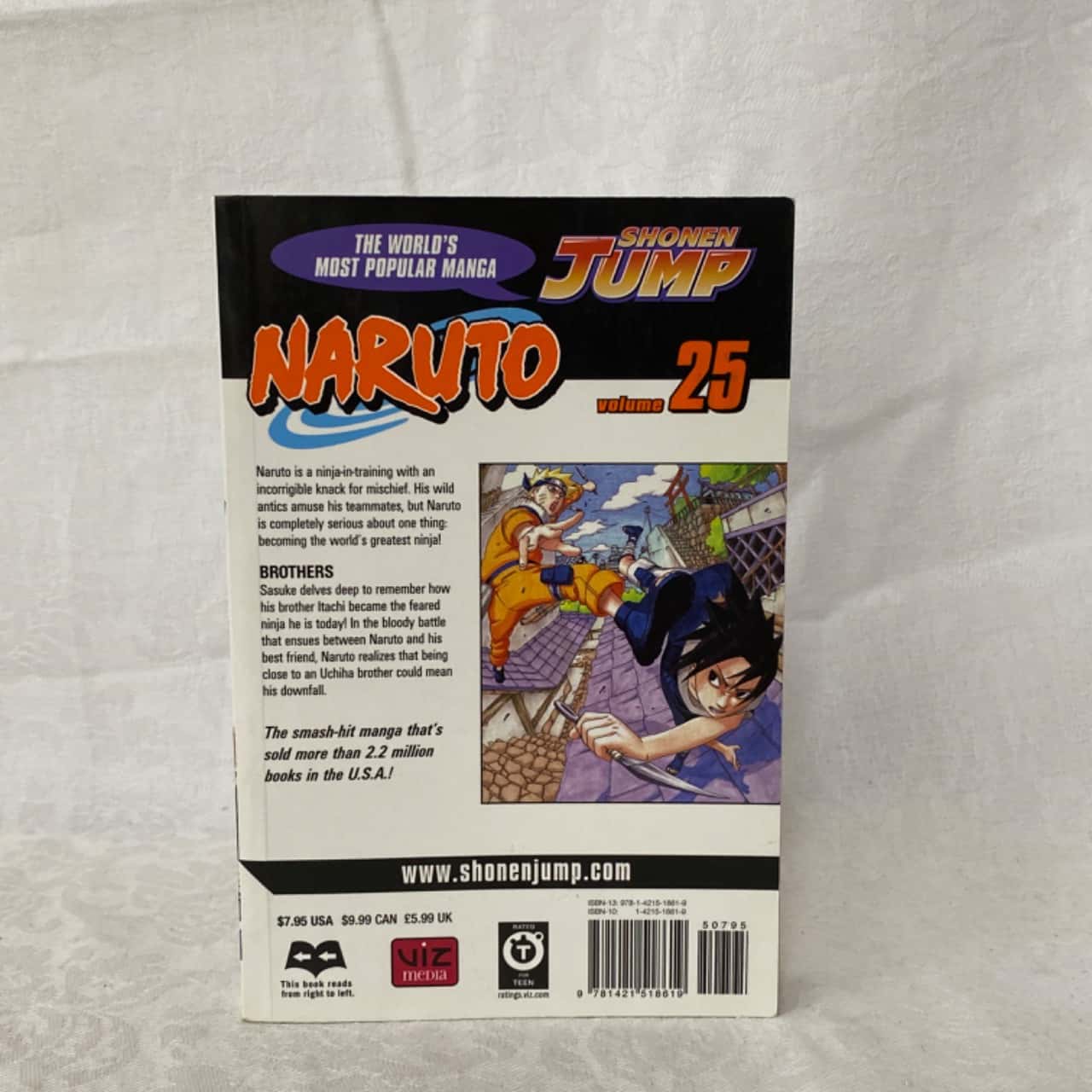 Naruto Volume 25 Story and Art by Masashi Kishimoto