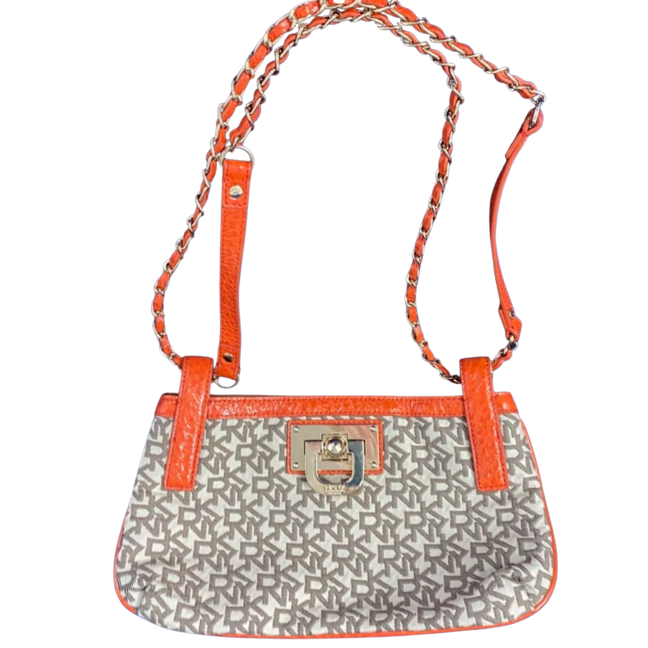 **New Year Special** DKNY cross body bag w/ chain handles(s)