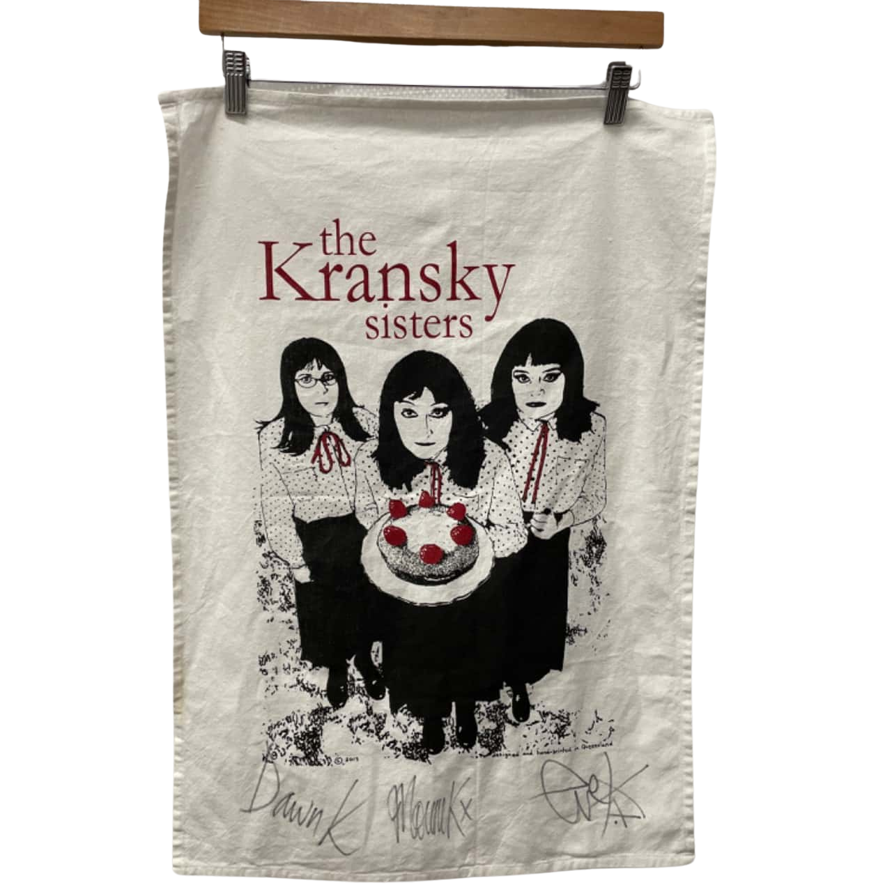 The Kransky Sisters Tea Towel