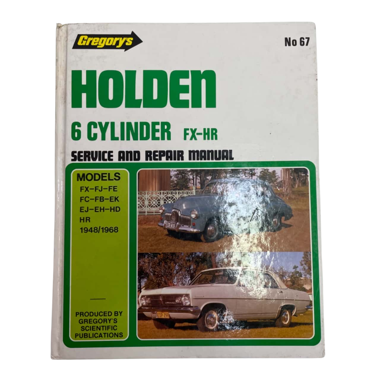 Holden FX-HR 1948/1968 Service & Repair Manual(s)