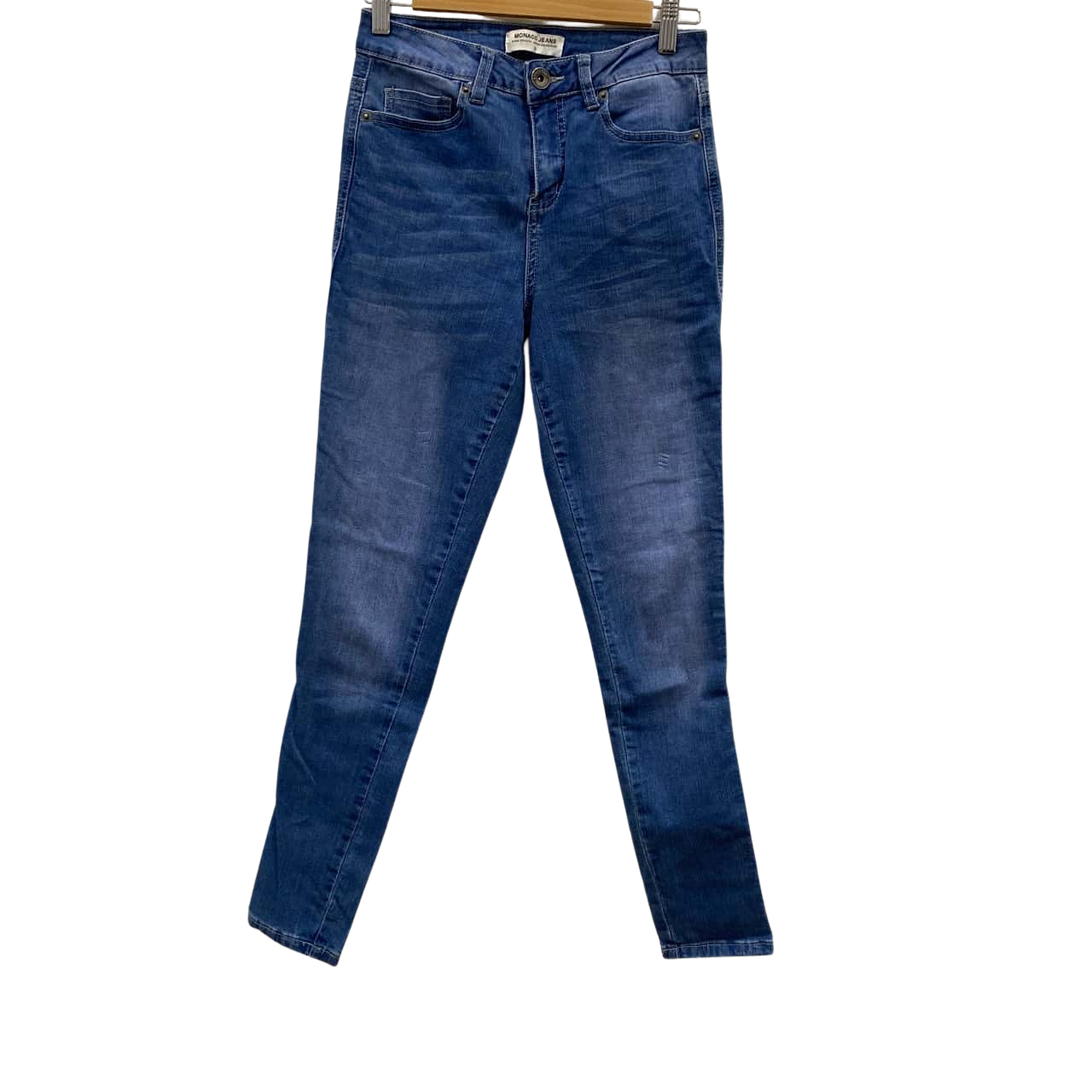 Monaco Jeans Women's Stretch Denim Jeans Size 10 Blue (s)