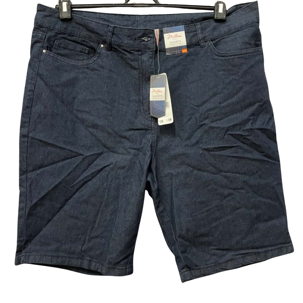 Millers Womens Shorts Navy Blue (s)