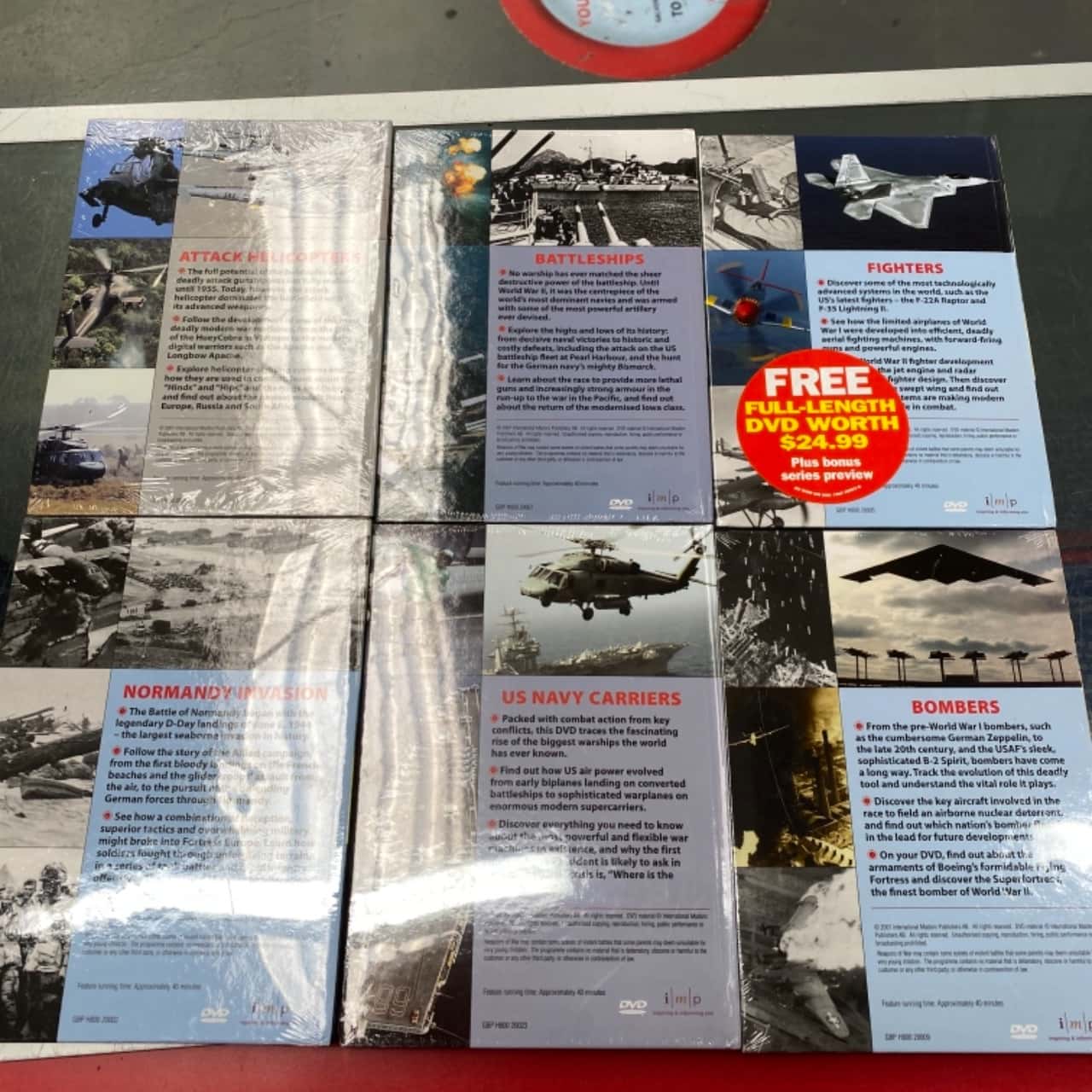 Weapons Of War DVD Set NWOT