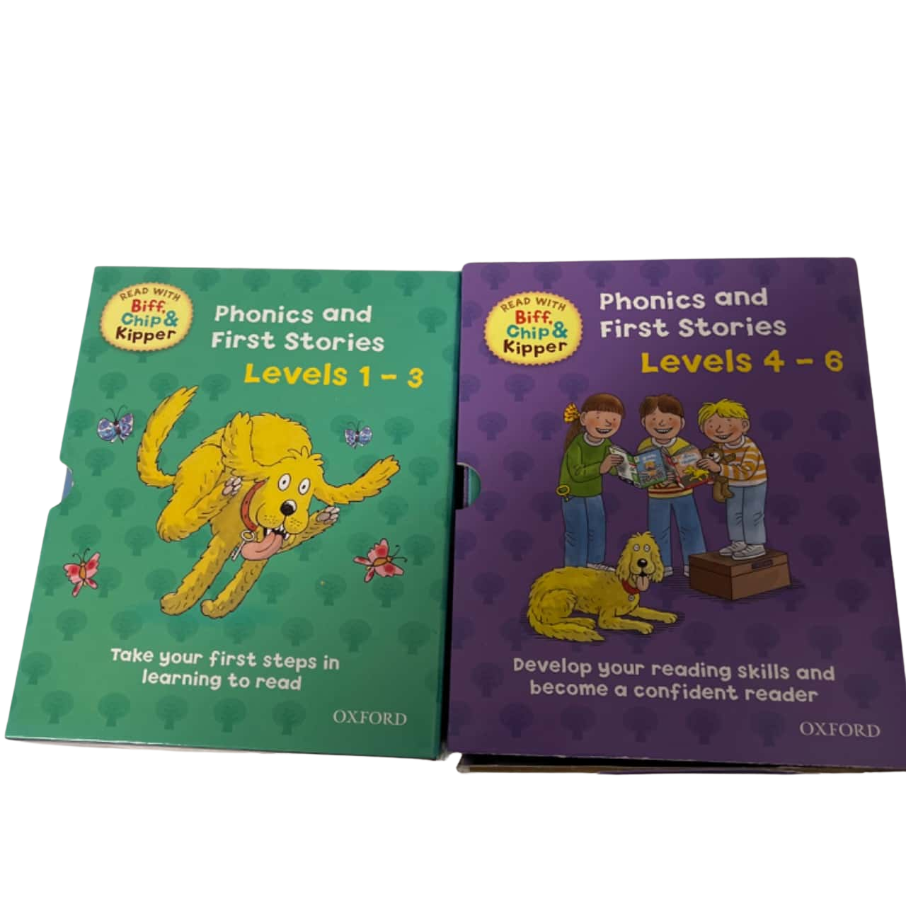 Bigg Chip and Kipper Phonics and first stories level 1-3 & 4-6(s ...