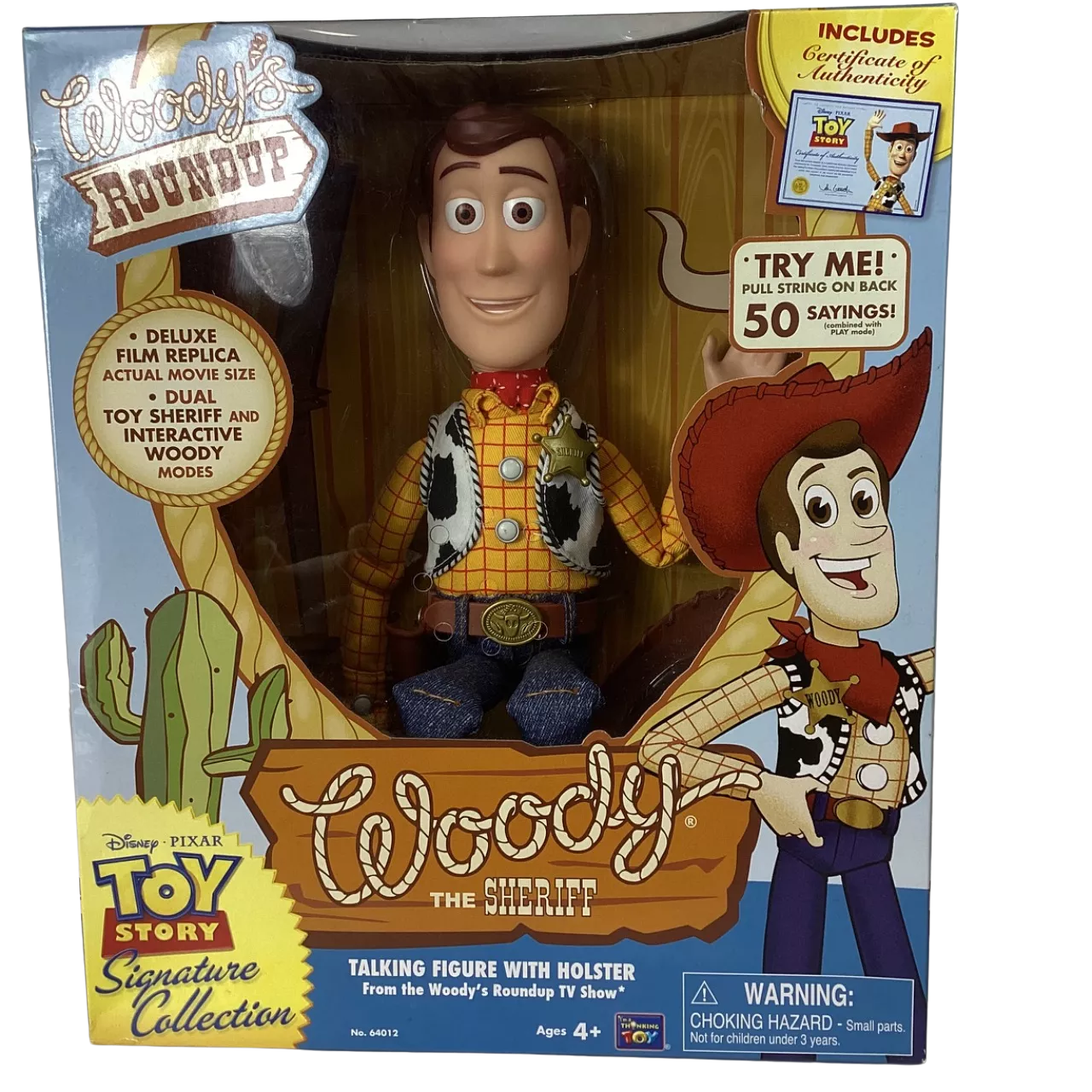 Disney Pixar Toy Story Signature Collection Woody action figure by ...