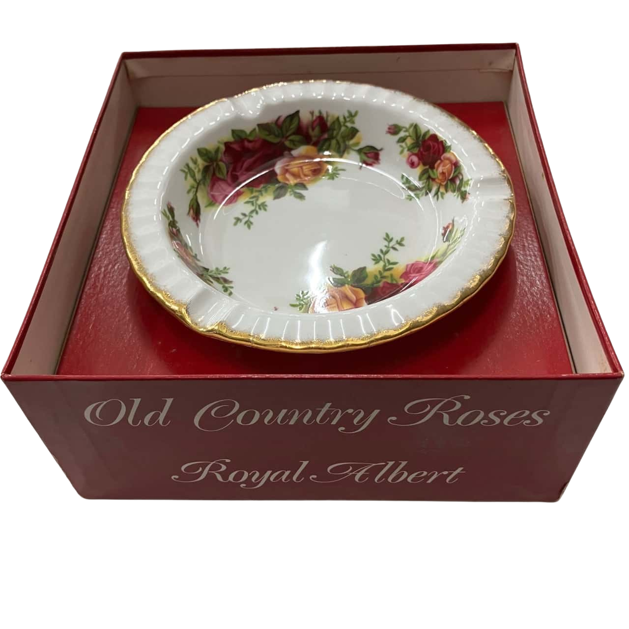 Royal Albert Old Country Roses Ashtray - New in box