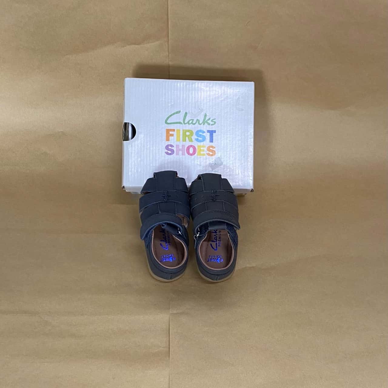 Clarks Babies First Shoes Navy Blue (s)