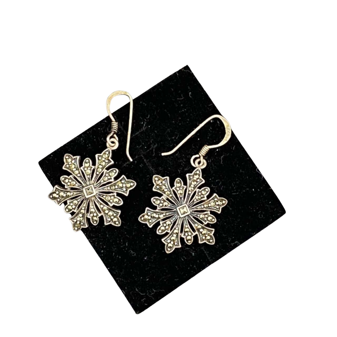 Womens 925 snowflake earrings(s)