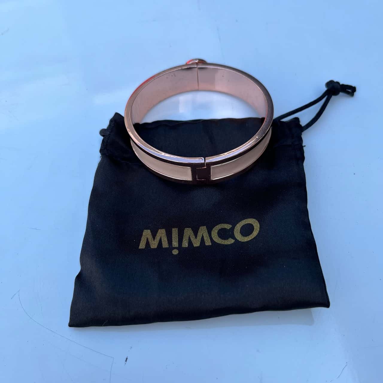 Mimco Womens Bracelet in Rose Gold and Pink (s)
