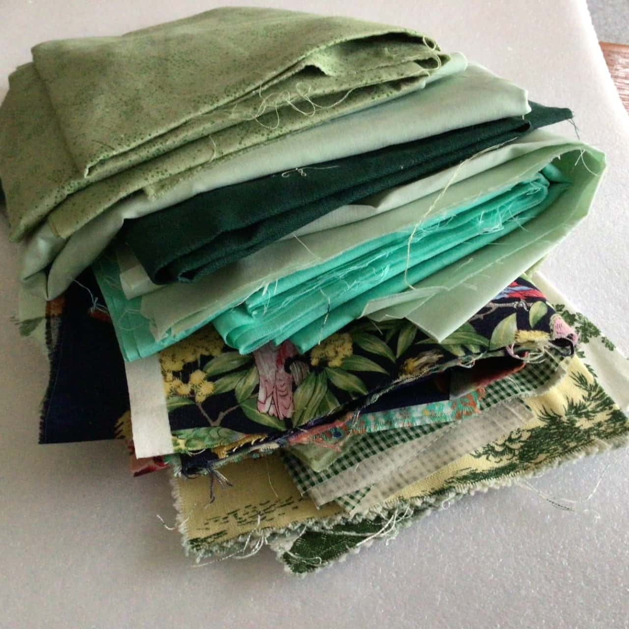 Bundle Fabric Off Cuts for Patchwork or Quilting(s)