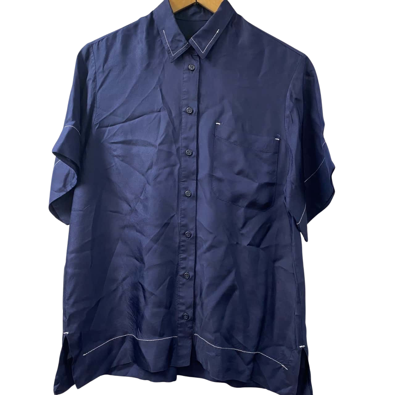 Lee Mathews Womens Size 2 Short Sleeve Shirt