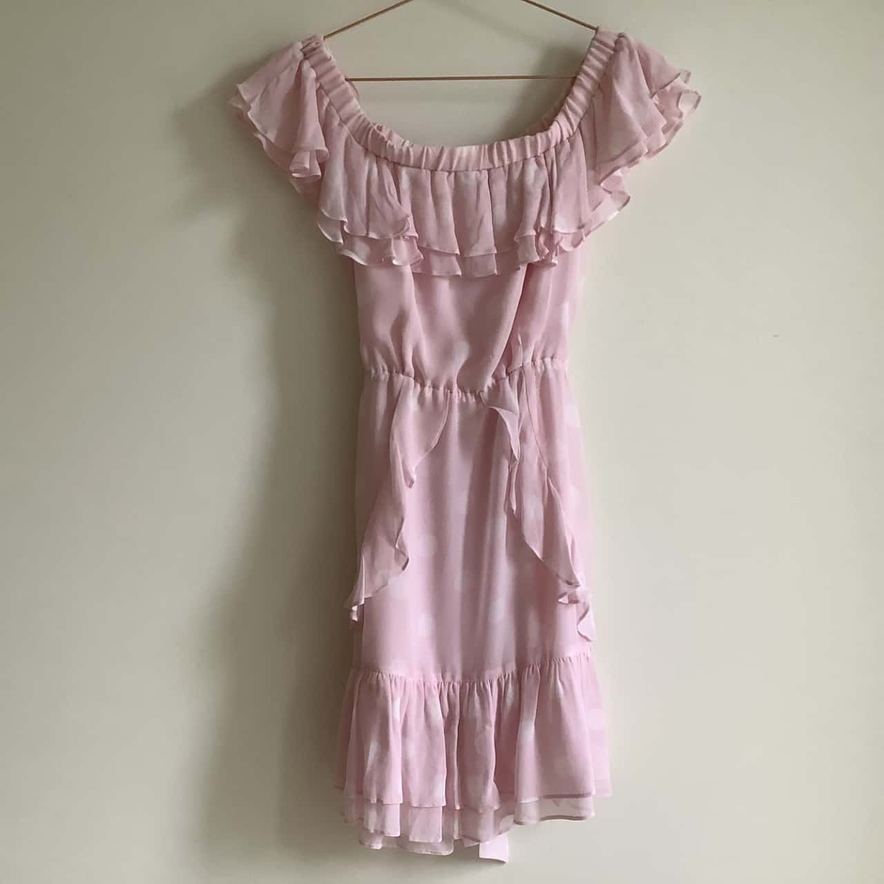 Seed Heritage Pink Ruffled Dress Size 8 (s)