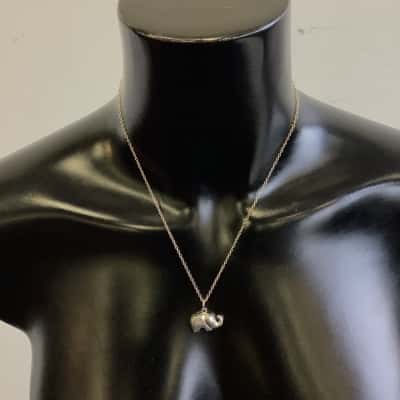 Tiffany & co elephant necklace store