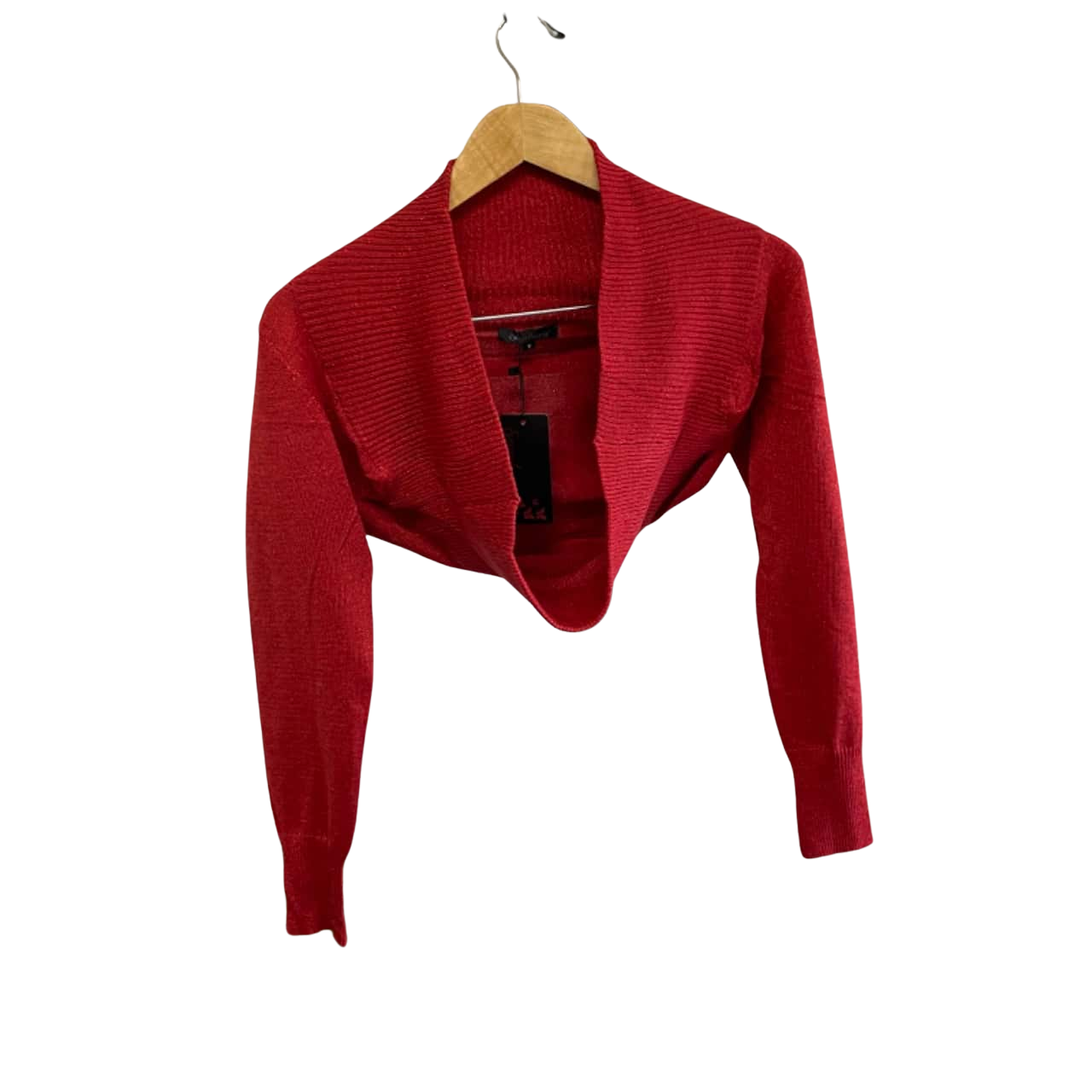 BRAND NEW - Sambara Womens Over the Shoulder Cardigan Size M in Red(s)