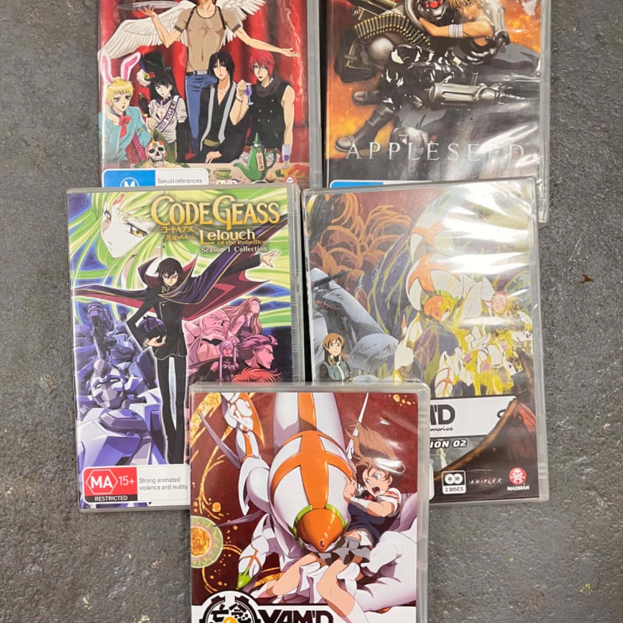 ANIME COLLECTION DVDS