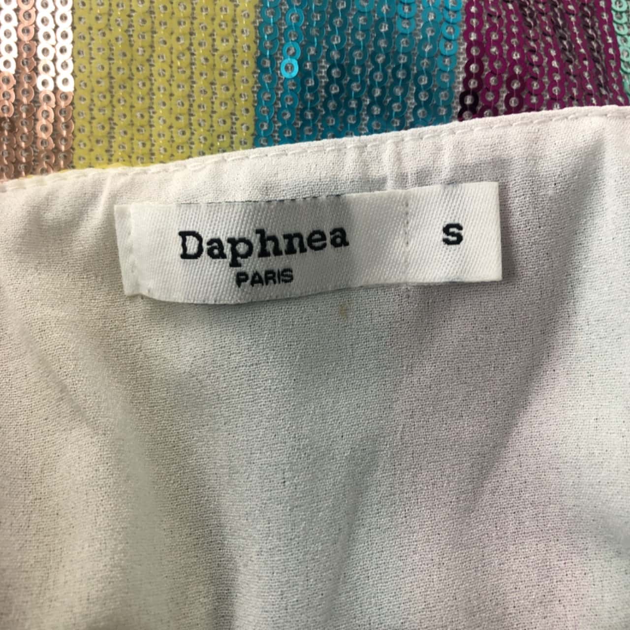 Daphnea Colourful Sequin Thin Strap Cami