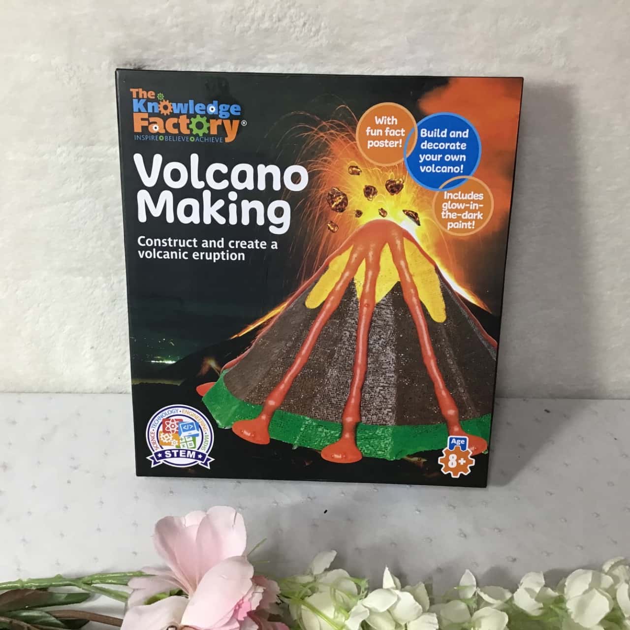 The Knowledge Factory Volcano Making Construct & Create a Volcanic ...