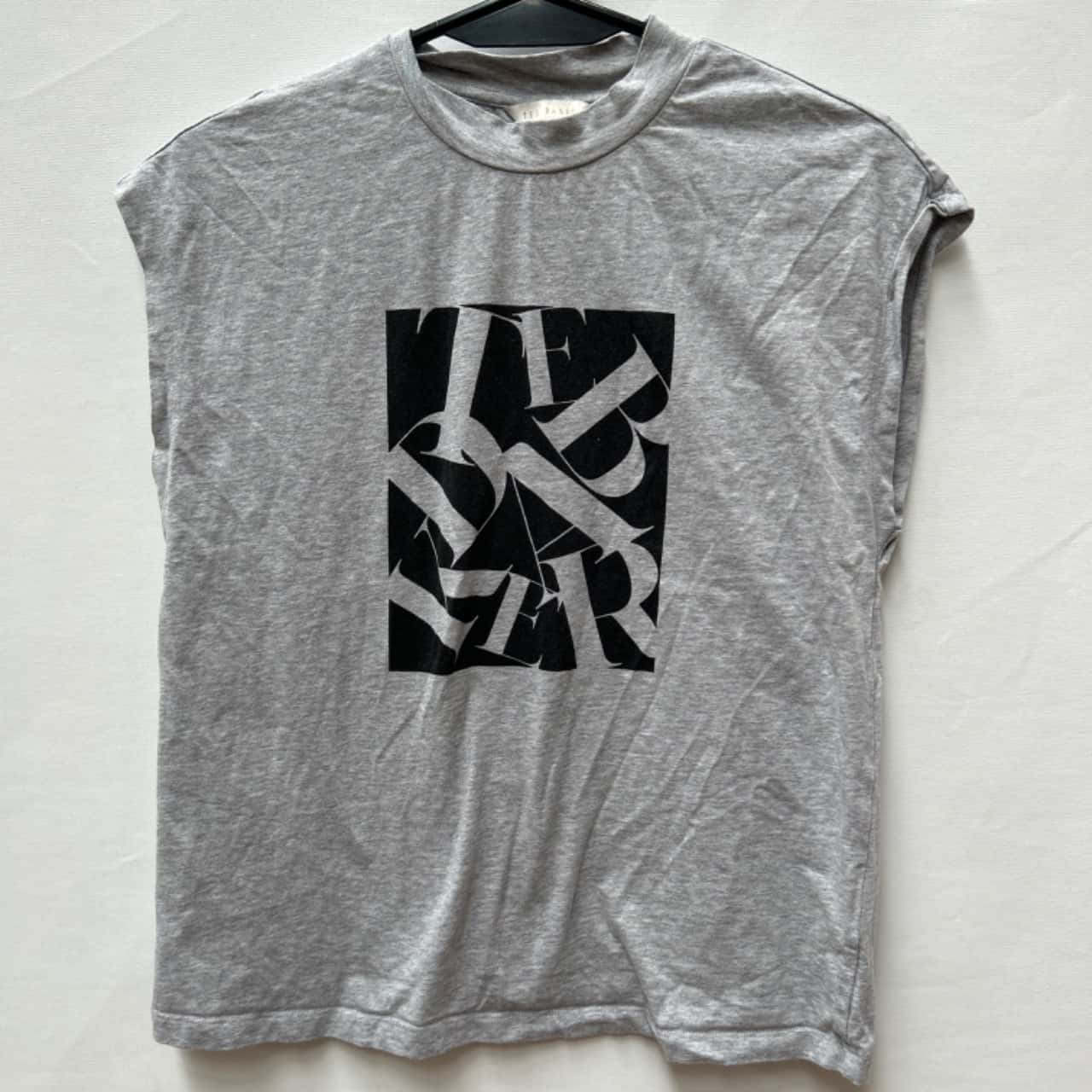 Ted Baker Womens Size 2 Tank Grey (s)