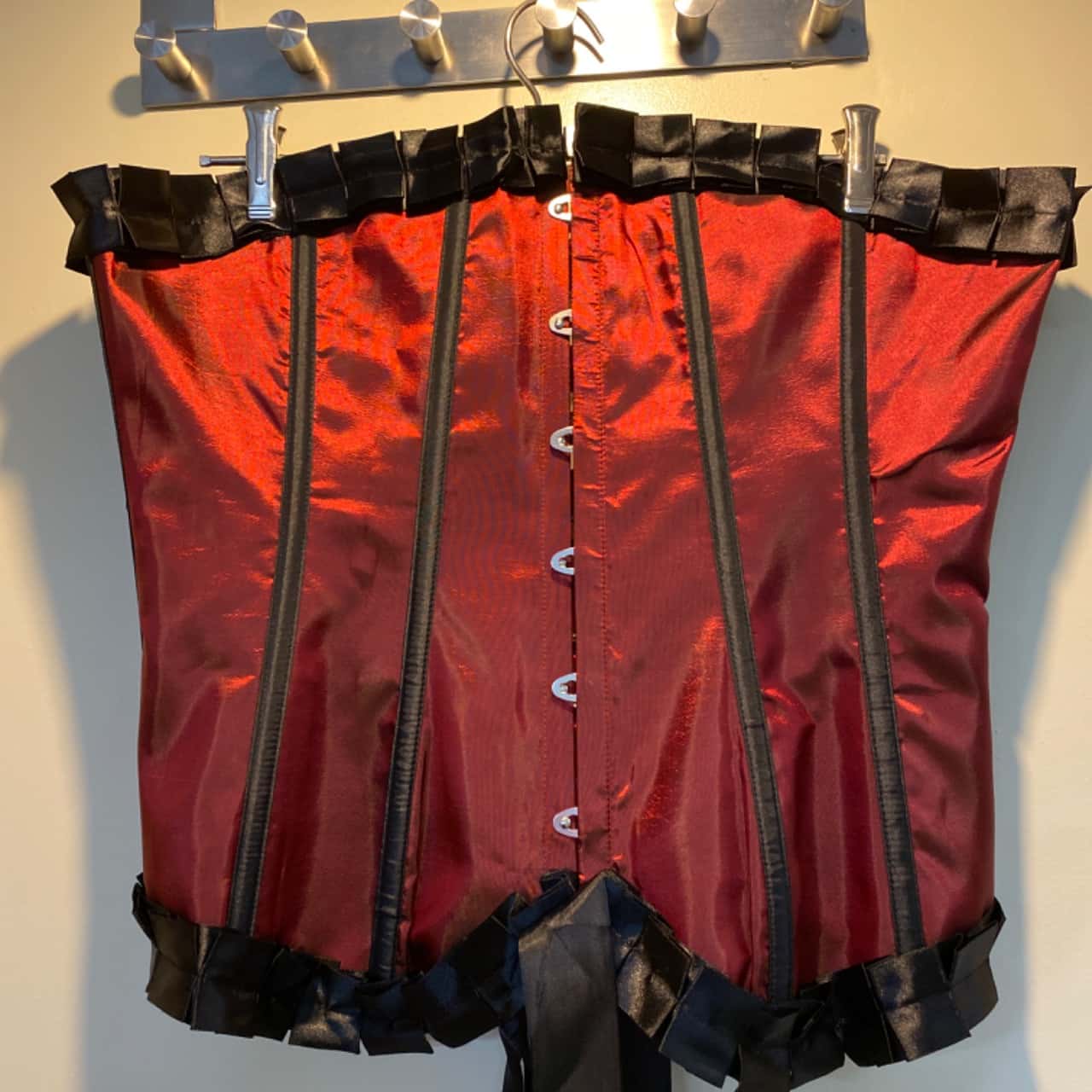 Womens Size XXL Party Maroon Corset Femelle Designs(s)